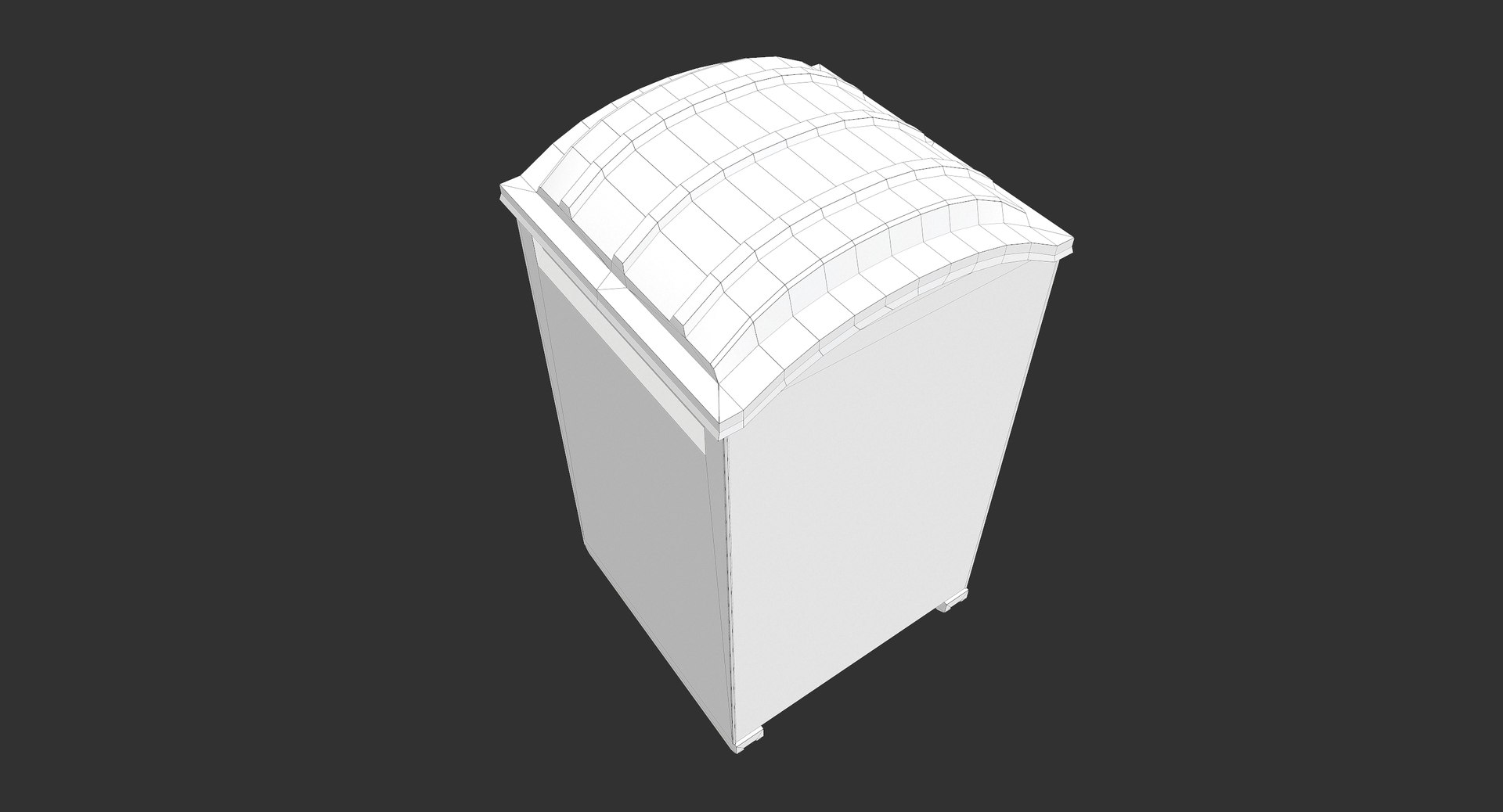 Mobile Toilet 3d Model