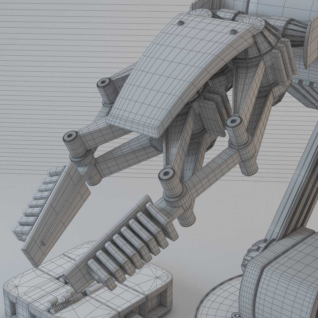 robotic arm 3d model