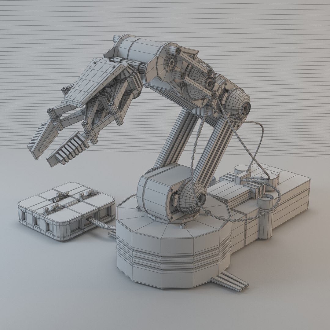 robotic arm 3d model