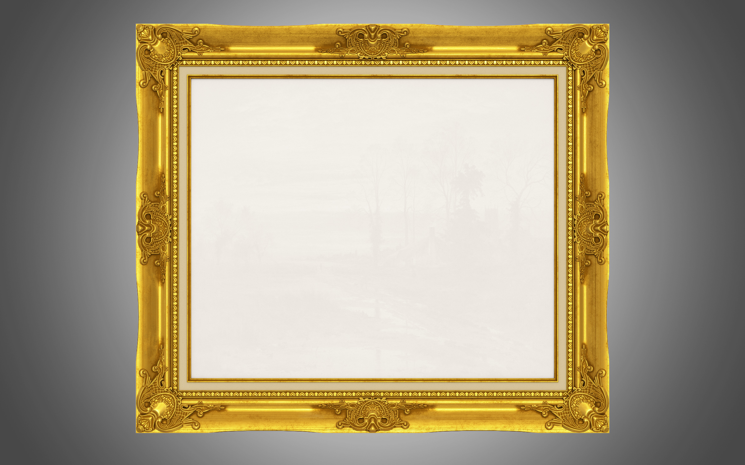 frame picture classic 3d model