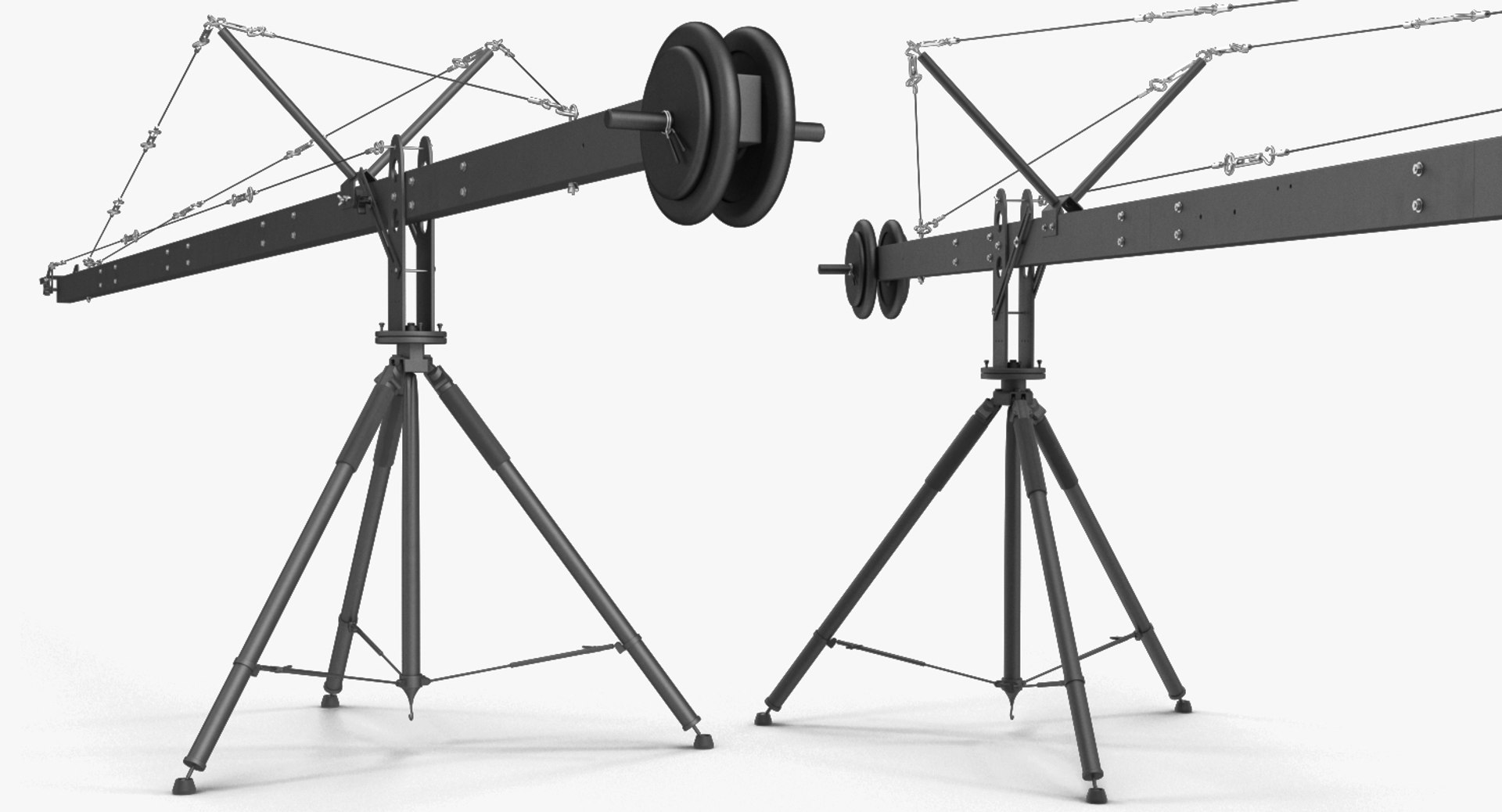 Professional Camera Crane 3D Model - TurboSquid 1247292