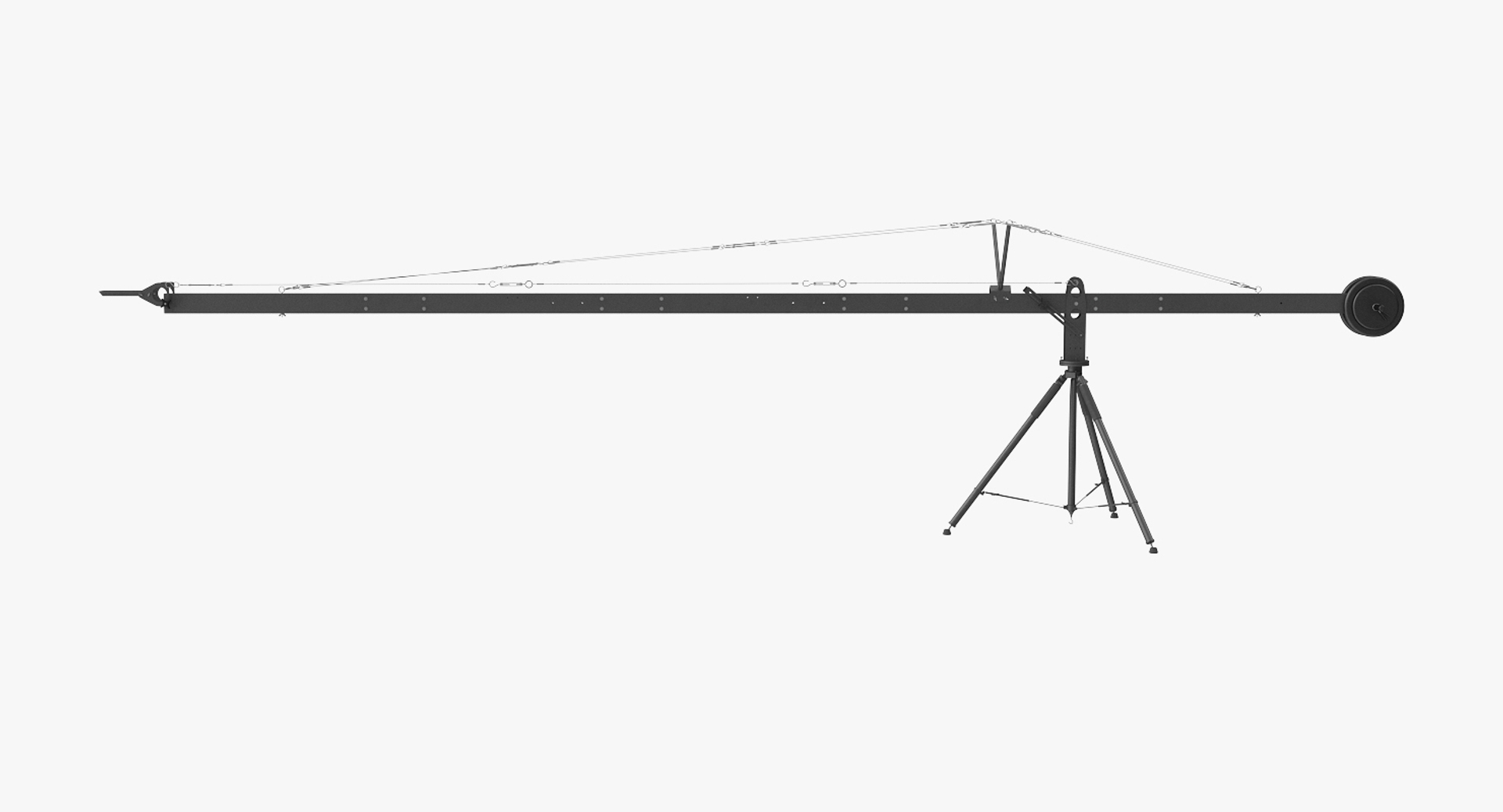 Professional Camera Crane 3D Model - TurboSquid 1247292