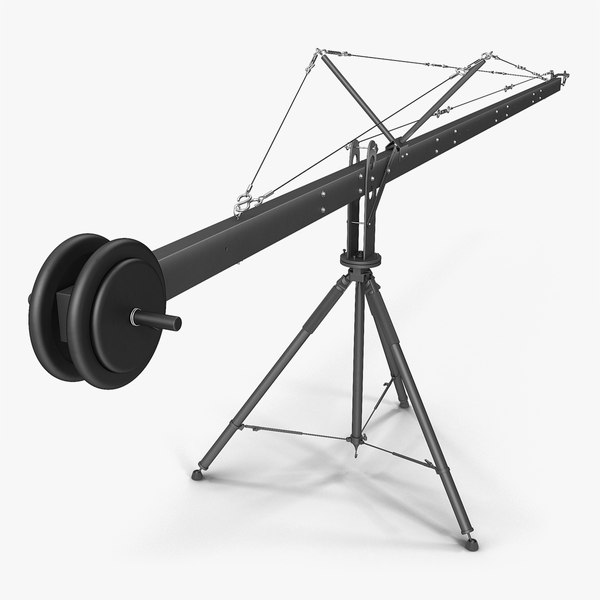 3D Dolly 4x4 with Mini Crane Rigged for Maya - TurboSquid 1984975