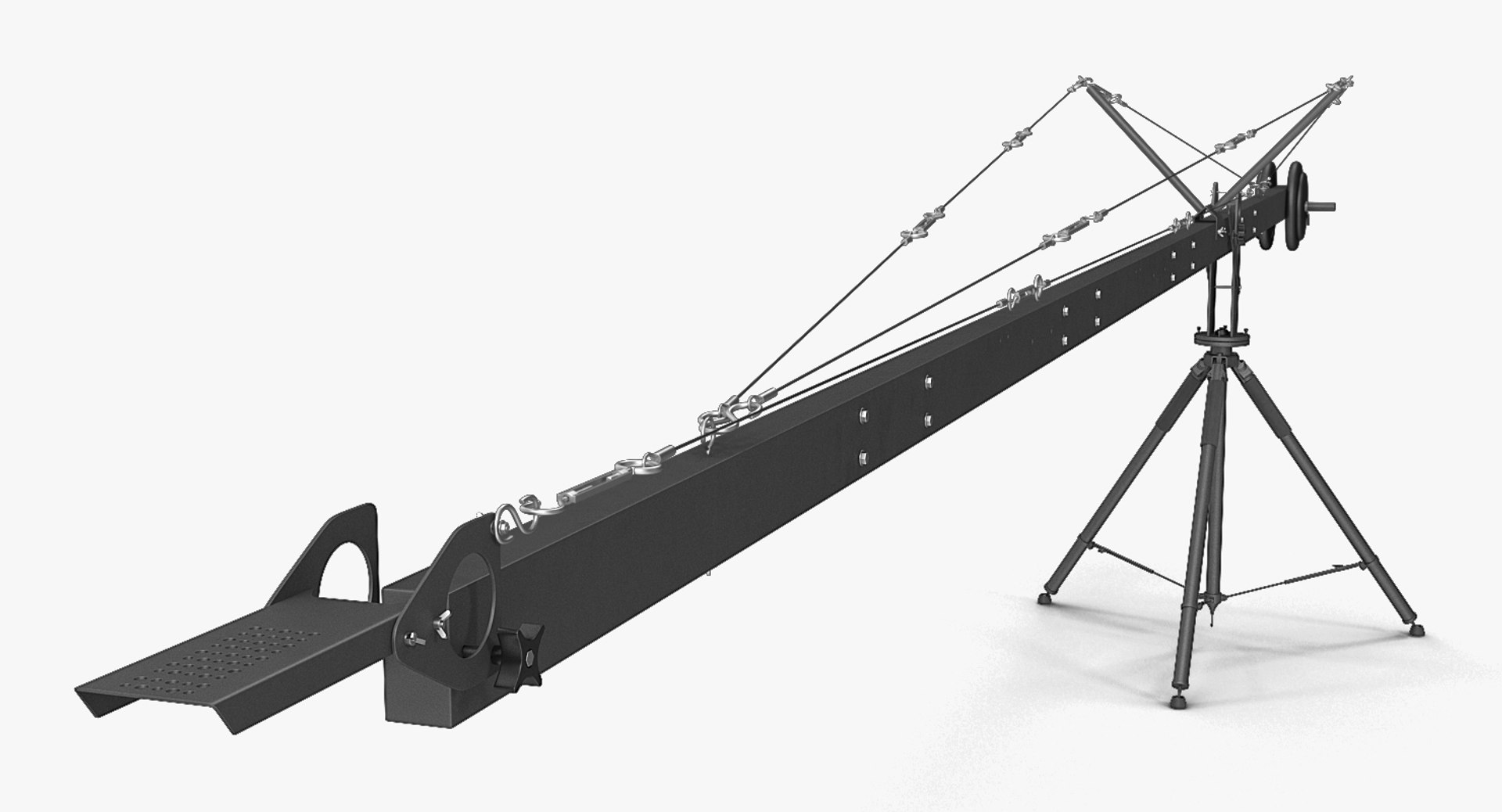 Professional Camera Crane 3D Model - TurboSquid 1247292