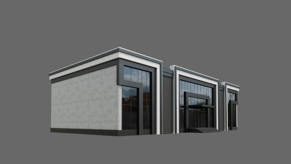 3D Office Building - TurboSquid 2029047