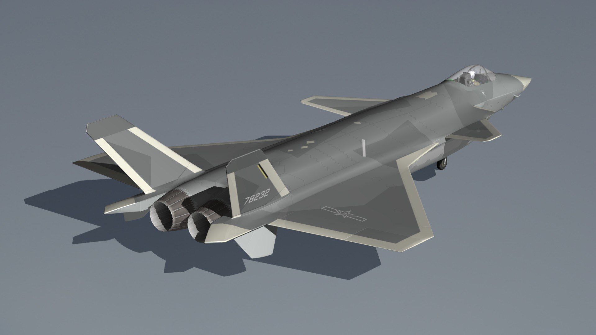 Chengdu J20 3D model - TurboSquid 1724647