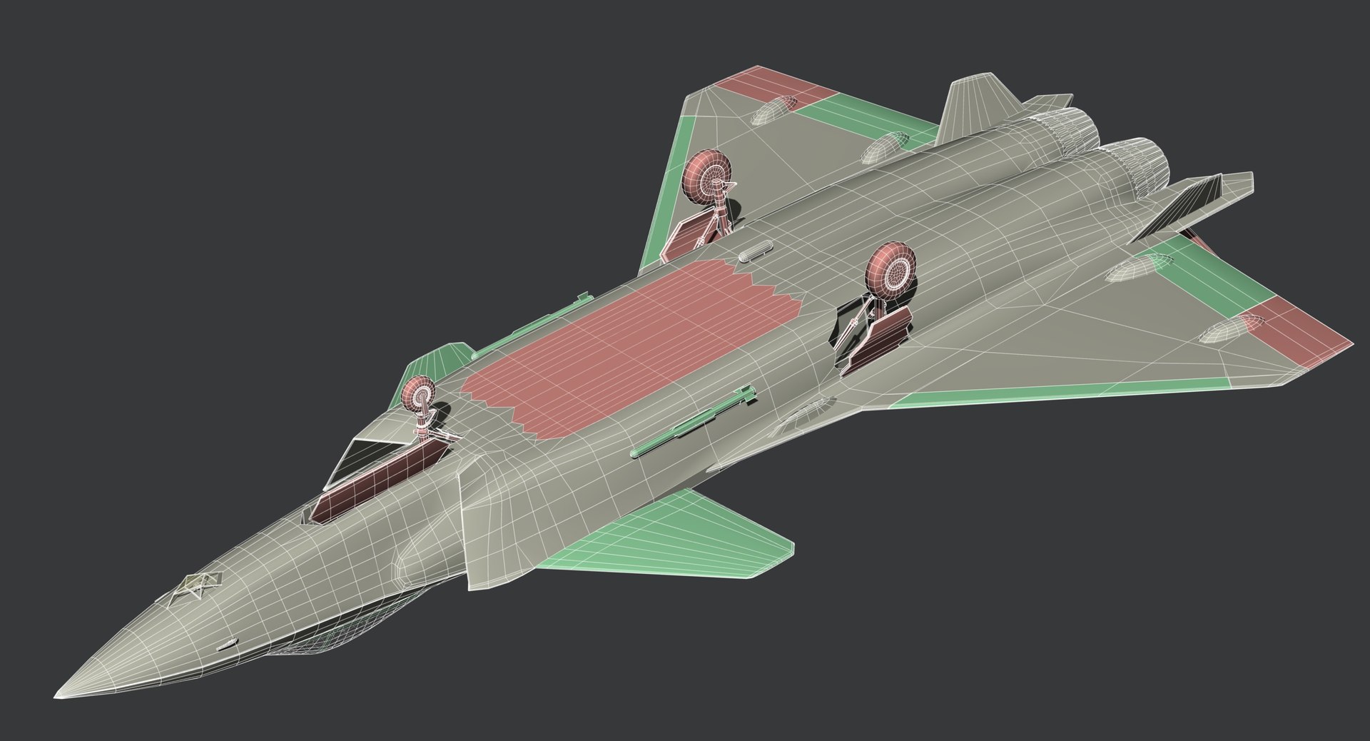 Chengdu J20 3D model - TurboSquid 1724647