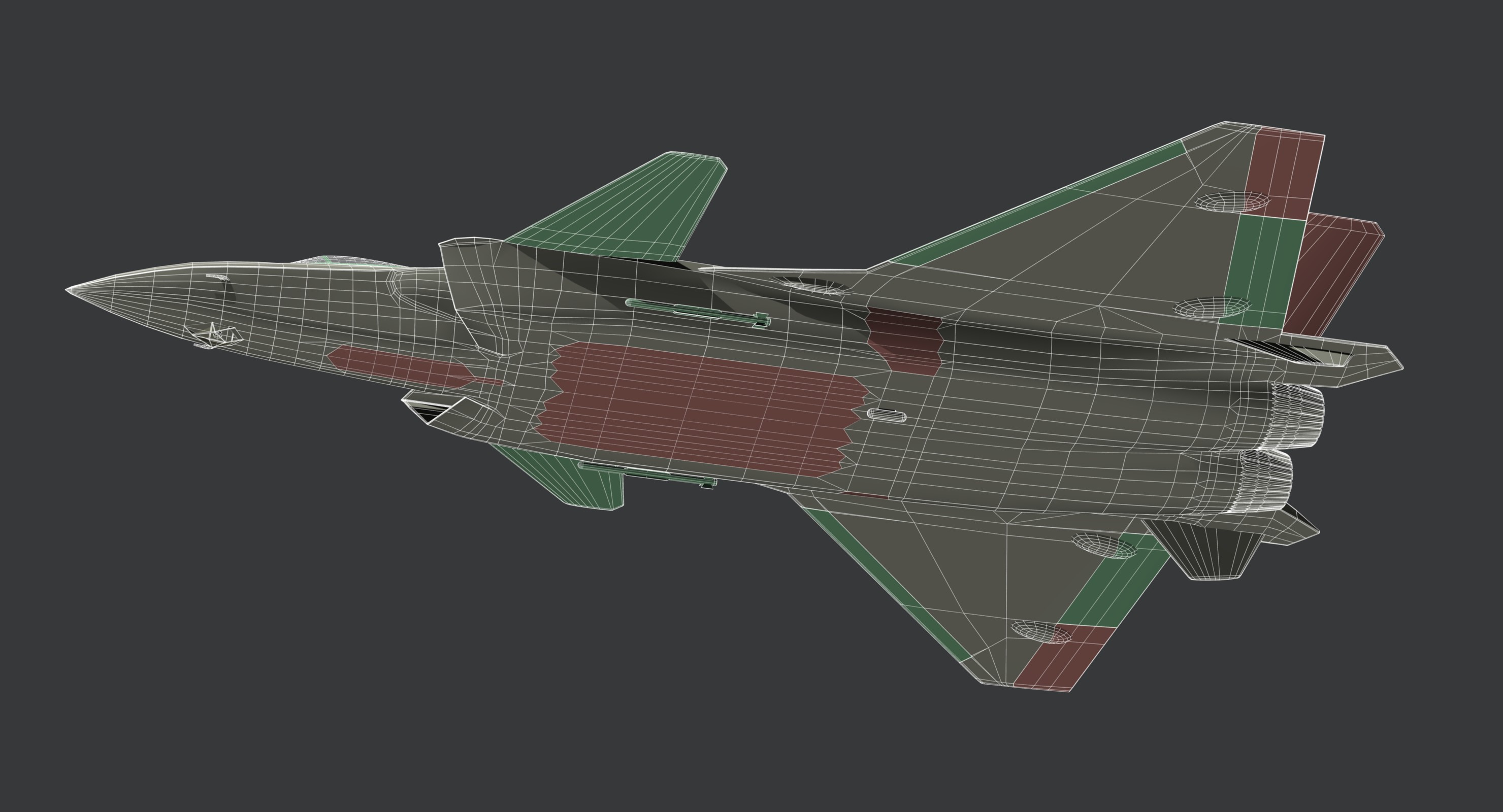 Chengdu J20 3D model - TurboSquid 1724647