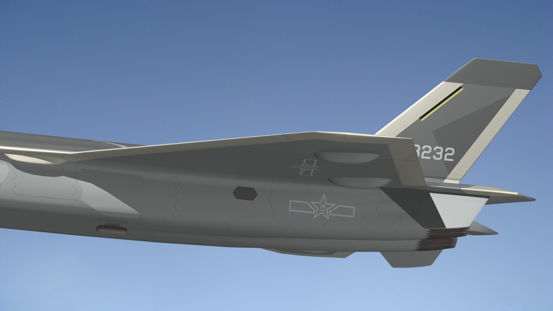 Chengdu J20 3D Model - TurboSquid 1724647