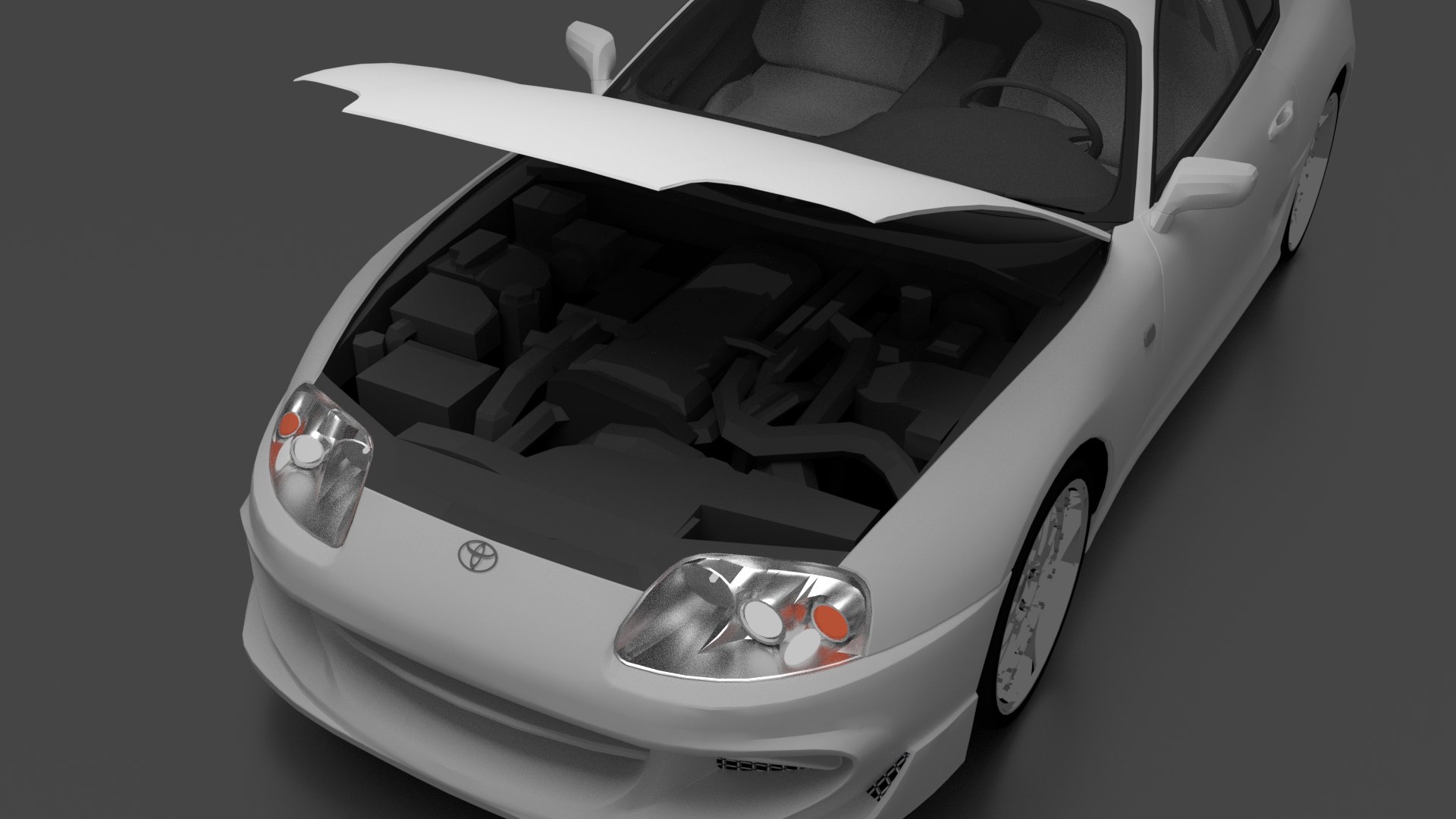 Toyota Supra Model - TurboSquid 1203092