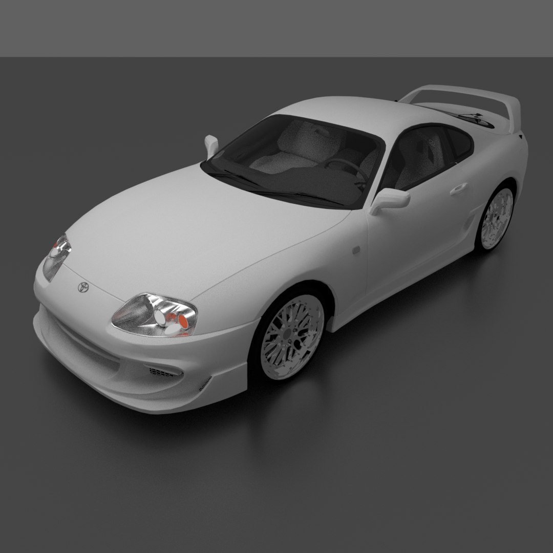 Toyota Supra Model - TurboSquid 1203092