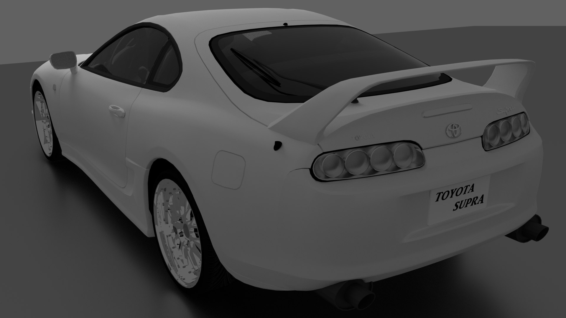 Toyota Supra Model - TurboSquid 1203092