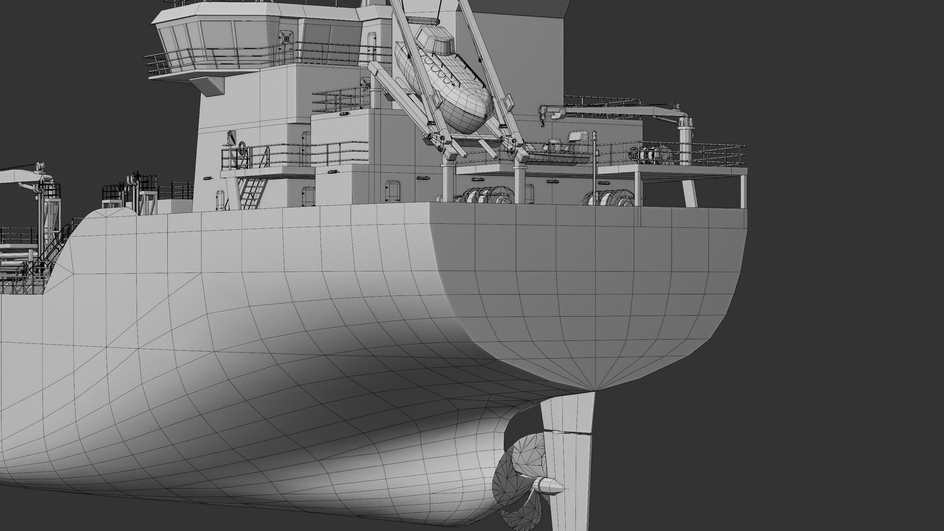 3D Model Stolt Condor Oil Tanker - TurboSquid 2259251