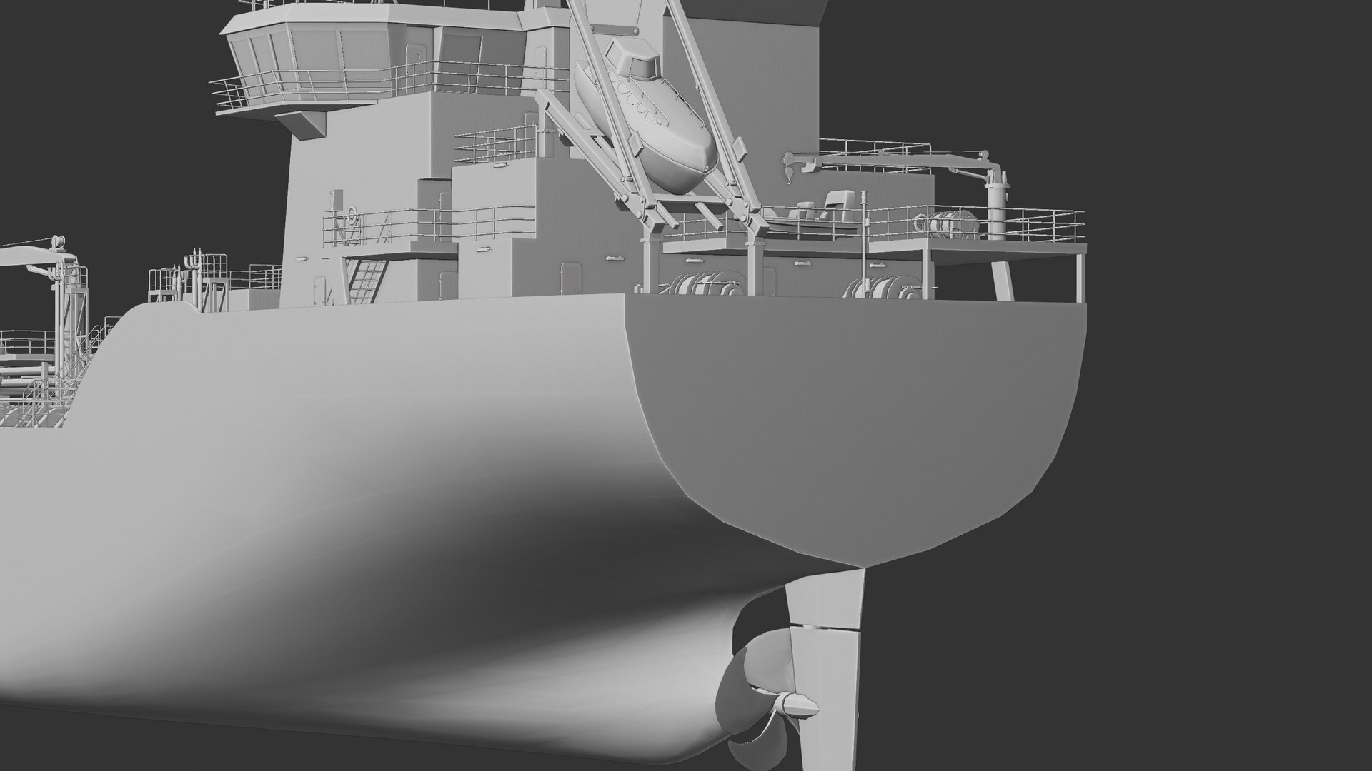 3D Model Stolt Condor Oil Tanker - TurboSquid 2259251