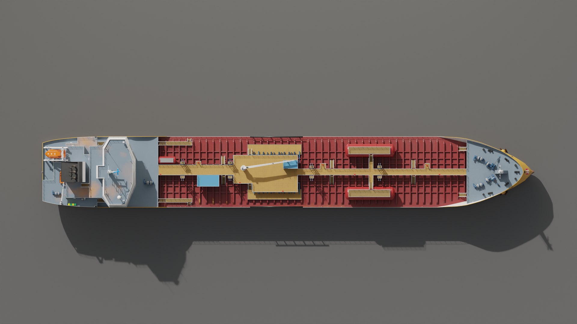 3D Model Stolt Condor Oil Tanker - TurboSquid 2259251