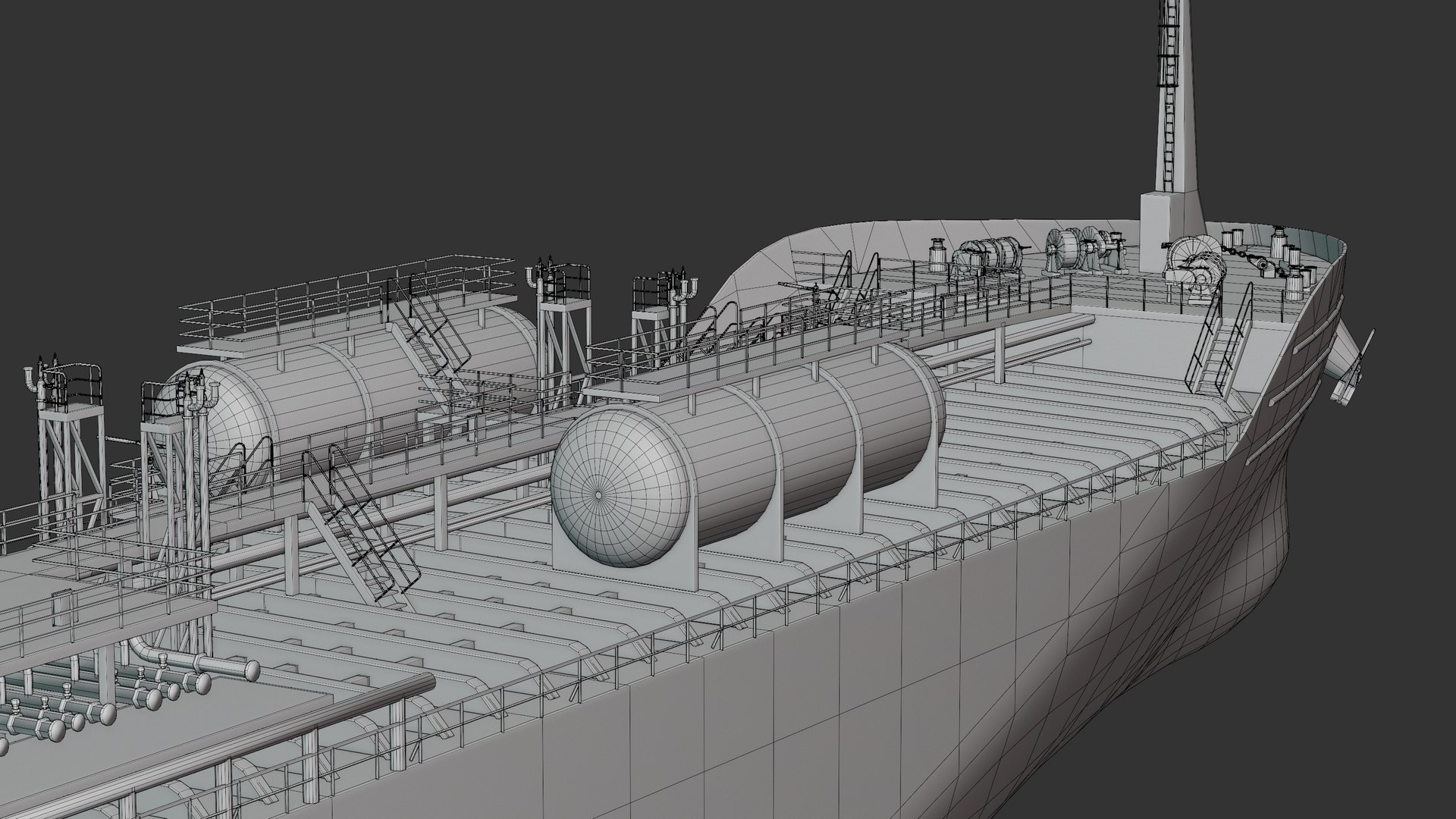 3D Model Stolt Condor Oil Tanker - TurboSquid 2259251