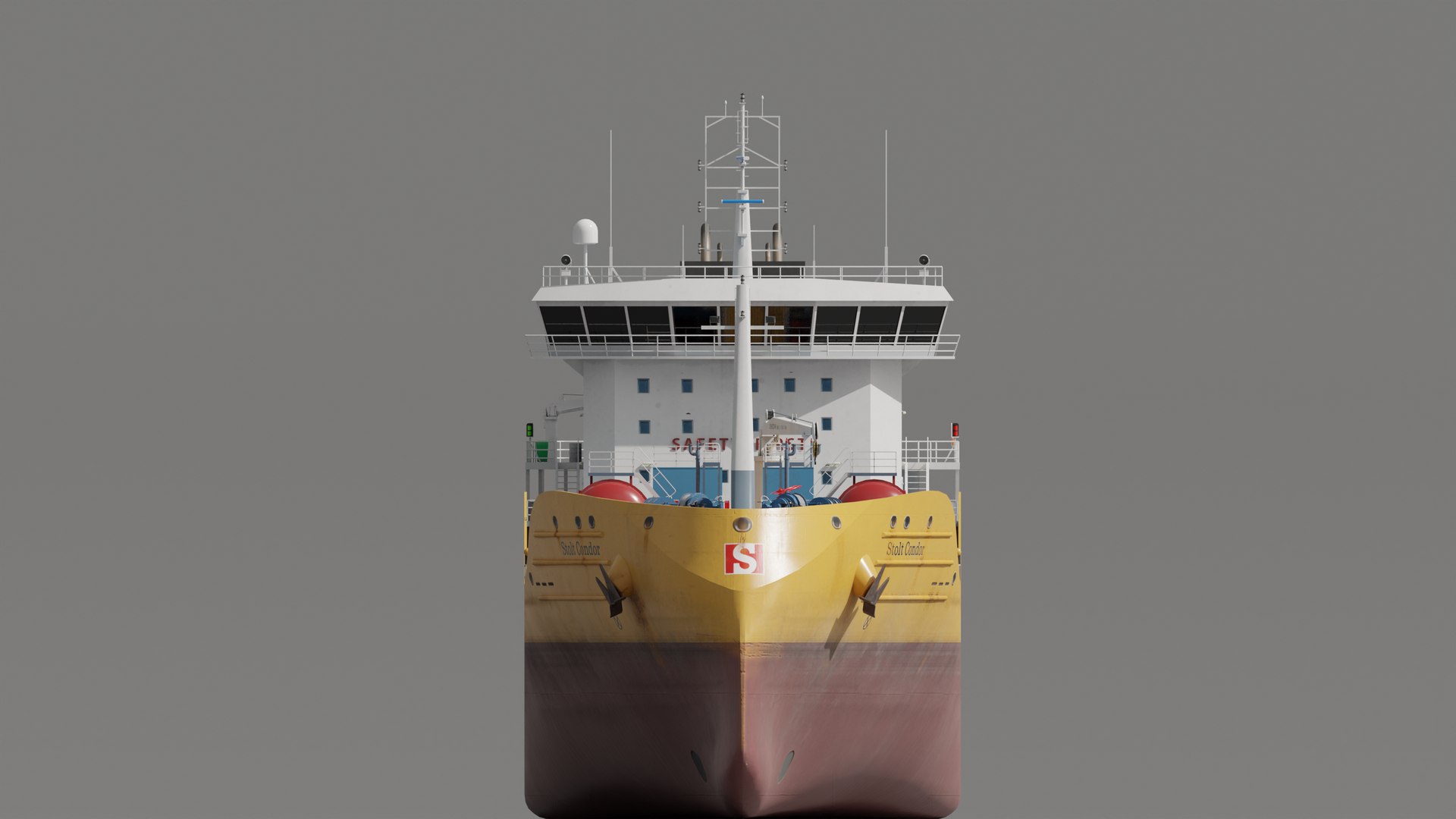 3D Model Stolt Condor Oil Tanker - TurboSquid 2259251