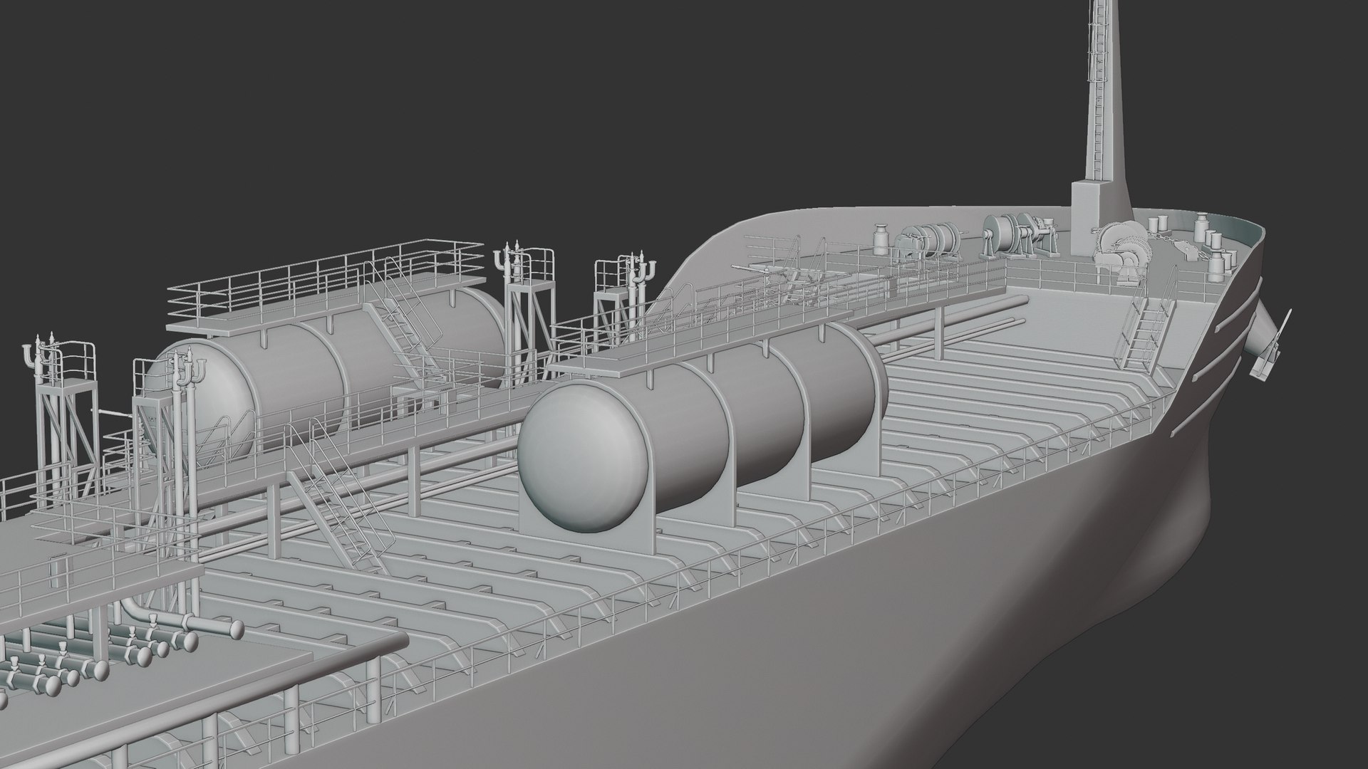 3D Model Stolt Condor Oil Tanker - TurboSquid 2259251