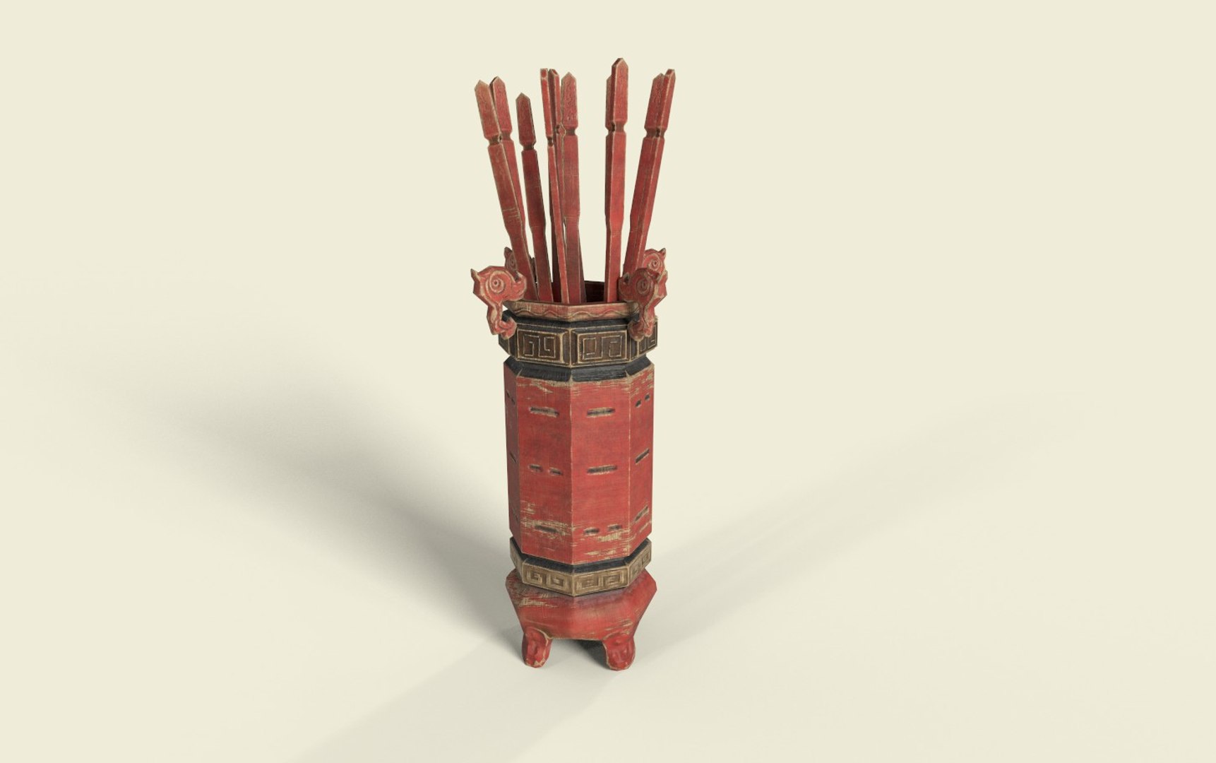 3D Temple Lots Container Model - TurboSquid 1657041