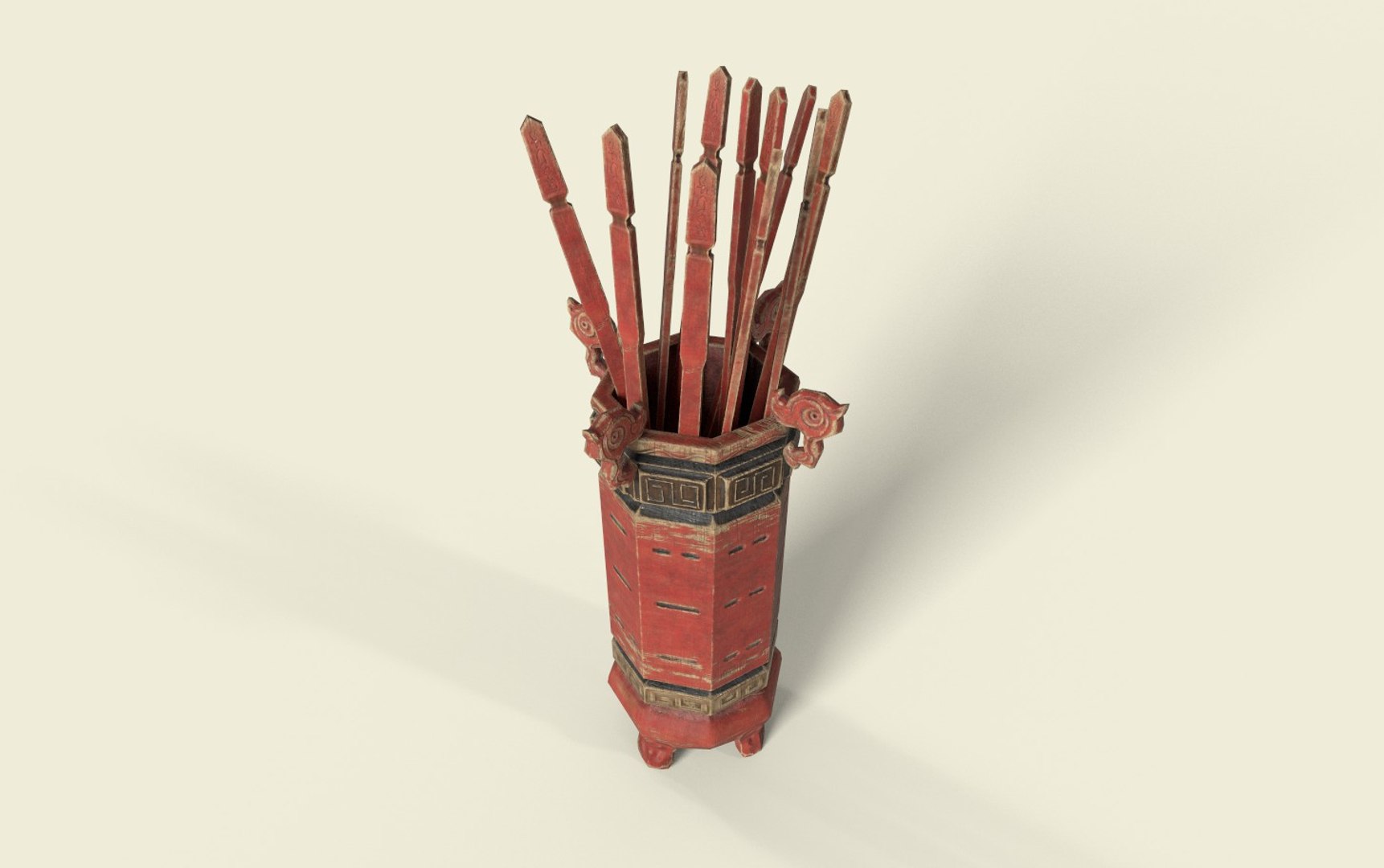 3D Temple Lots Container Model - TurboSquid 1657041