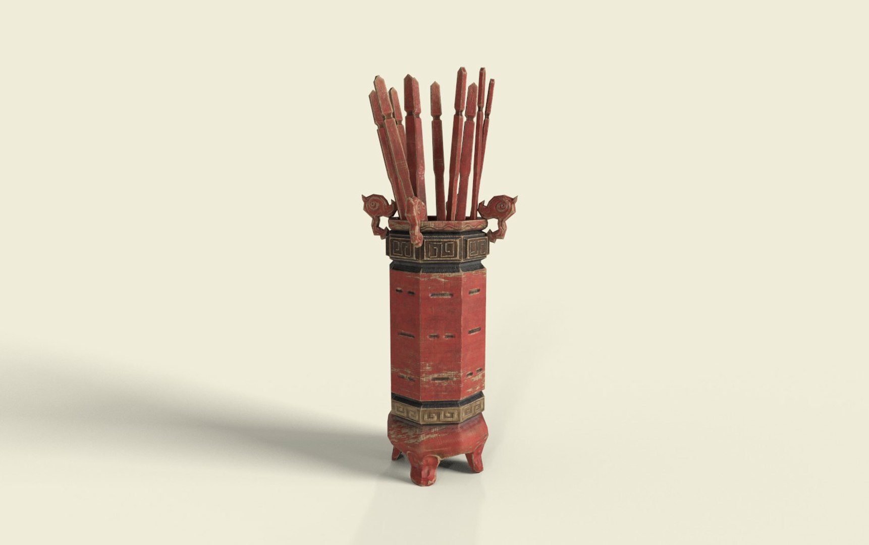 3D Temple Lots Container Model - TurboSquid 1657041
