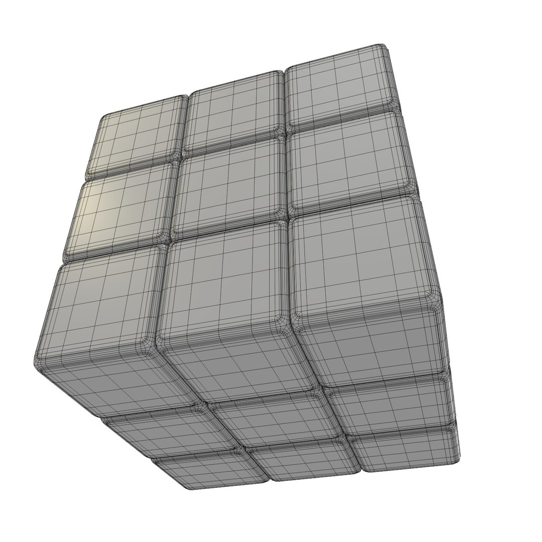 Rubik S Cube 3d Model