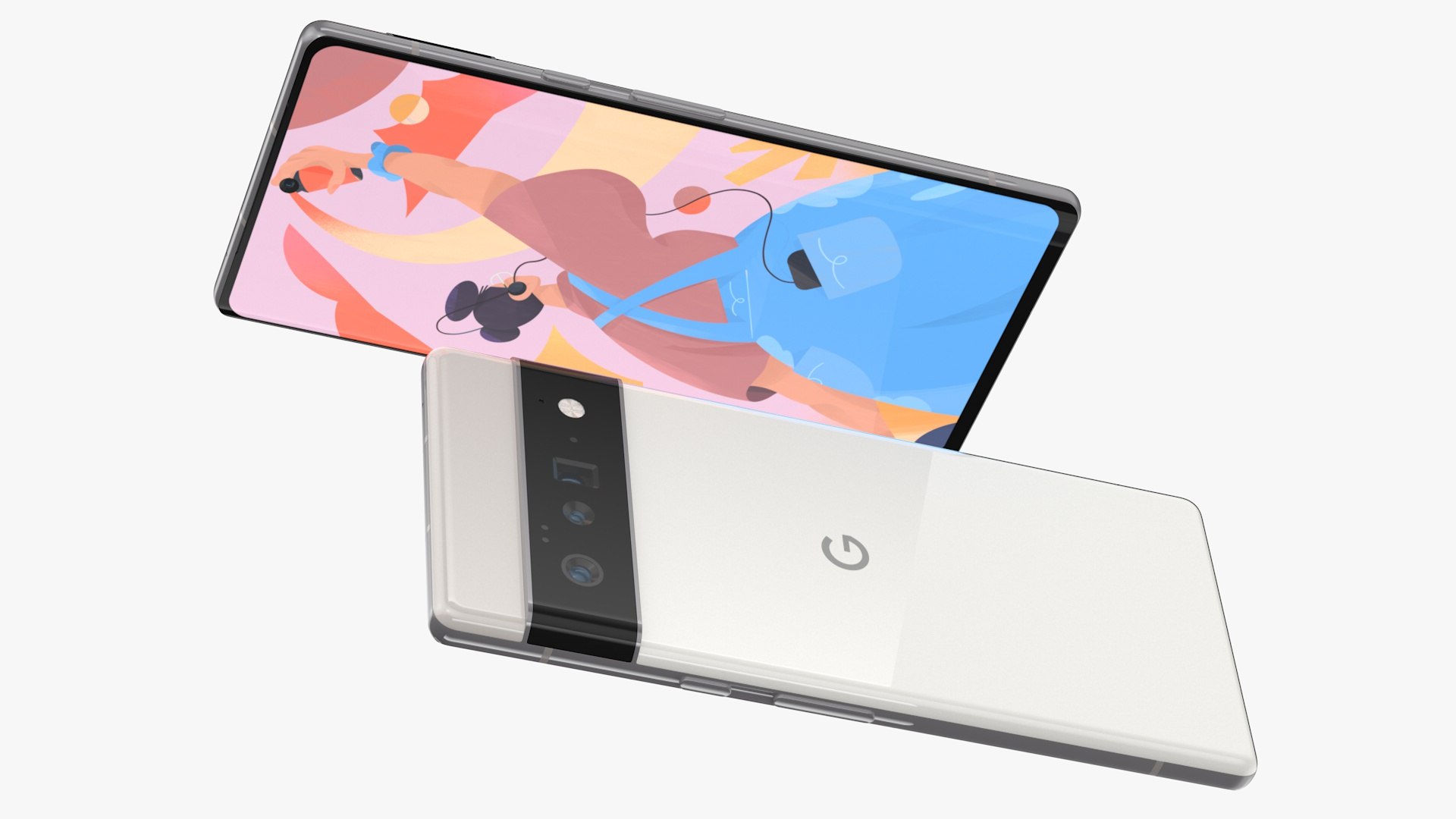3D Google Pixel 6 Pro White - TurboSquid 1780264