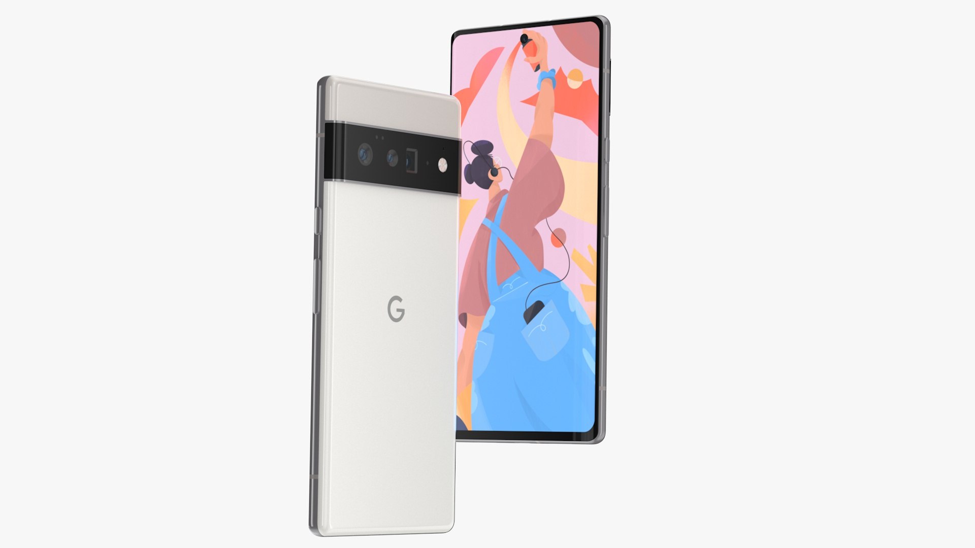 3D Google Pixel 6 Pro White - TurboSquid 1780264
