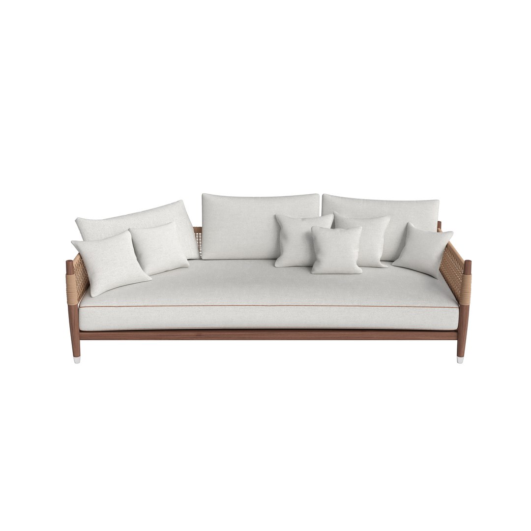 3D Parker Stand Alone Sofa Flexform Model - TurboSquid 2242932
