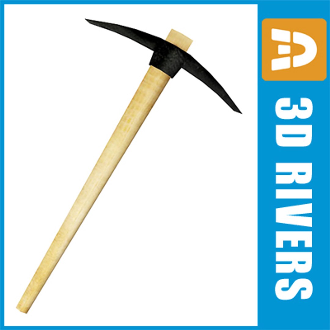 old mattock 3d model