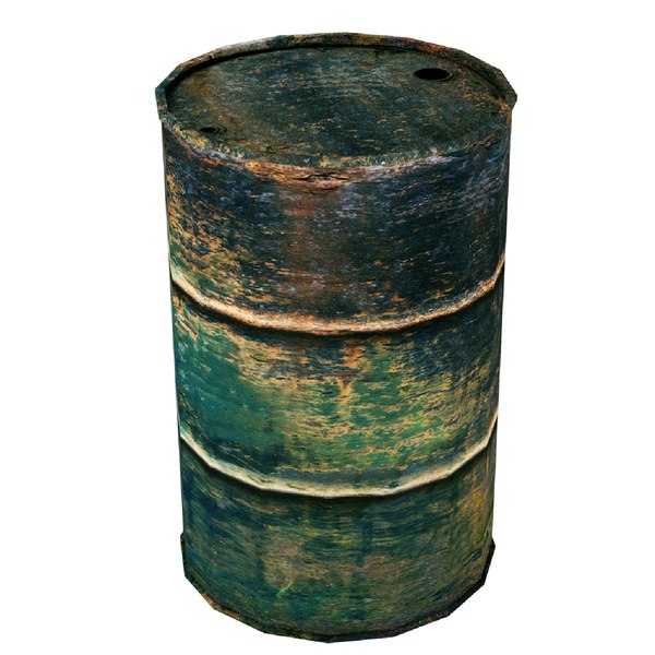 modelo 3d Barril Industrial Low Poly - TurboSquid 1551767