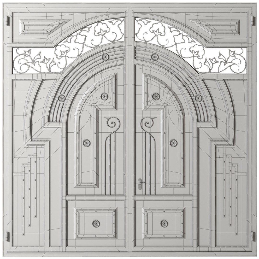 Classic Gate 3D Model - TurboSquid 2394699