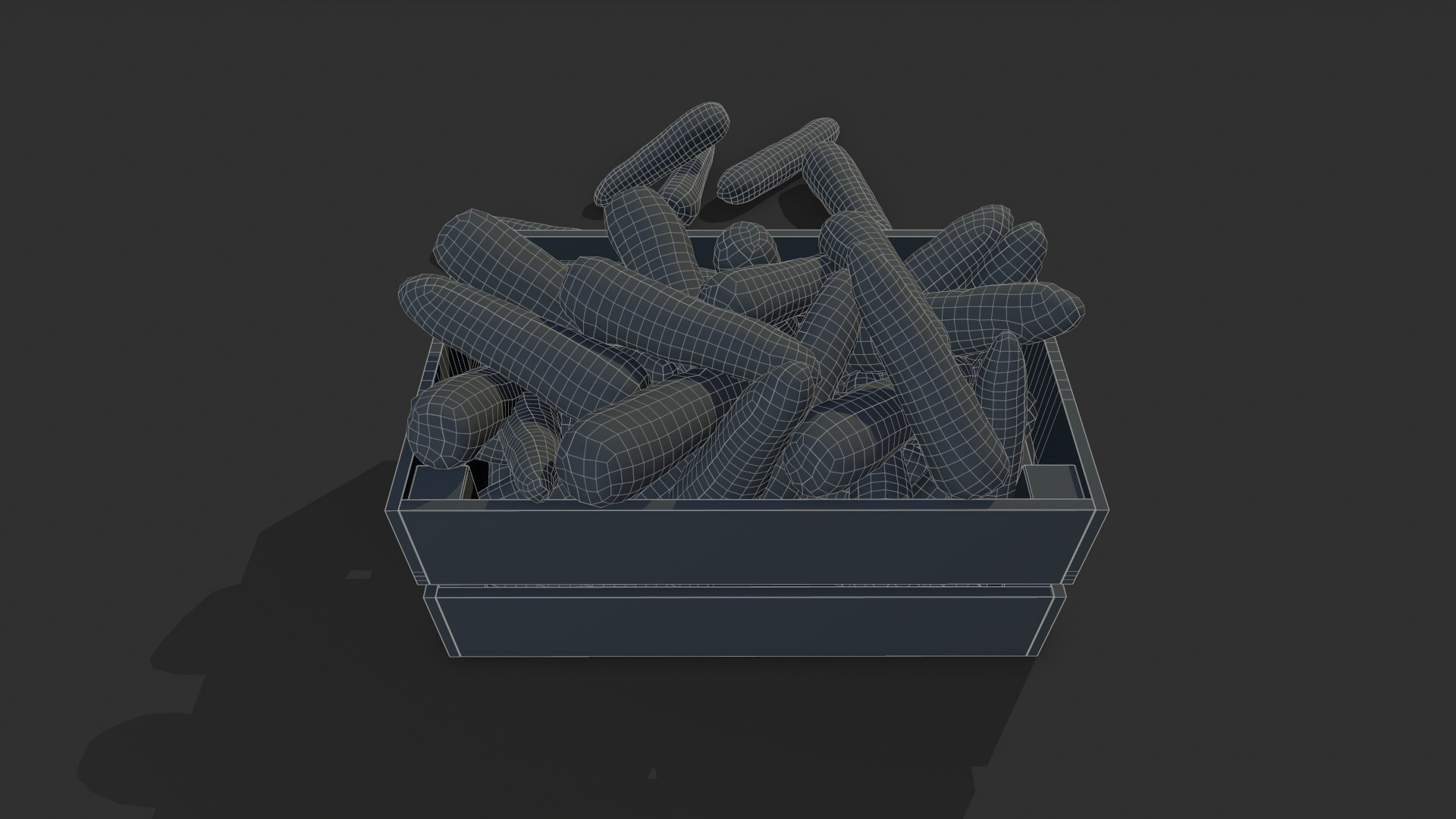 3D Carrots in the box model - TurboSquid 1826443