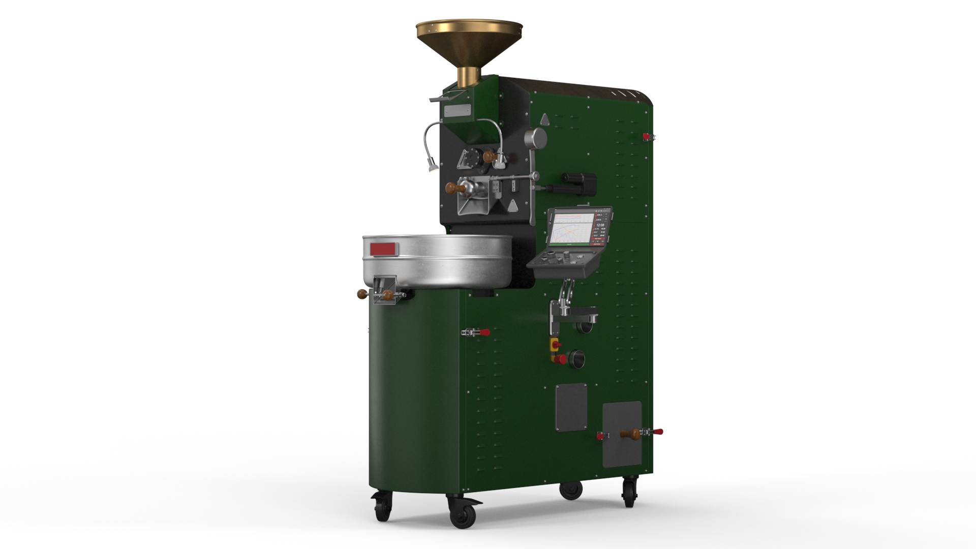 3D Coffee Roaster Machine Green - TurboSquid 2193577