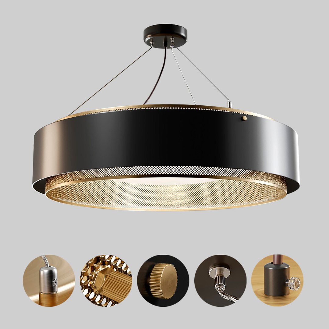 Pendant Lights Casing Lamps 3D - TurboSquid 1559642