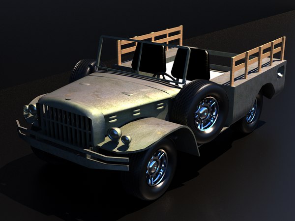 3D dodge wc - TurboSquid 1342891