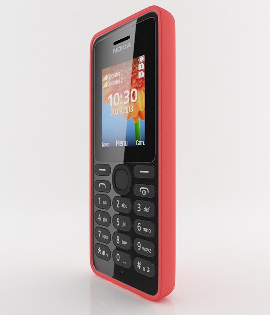 Nokia 108 Dual Sim 3d Max