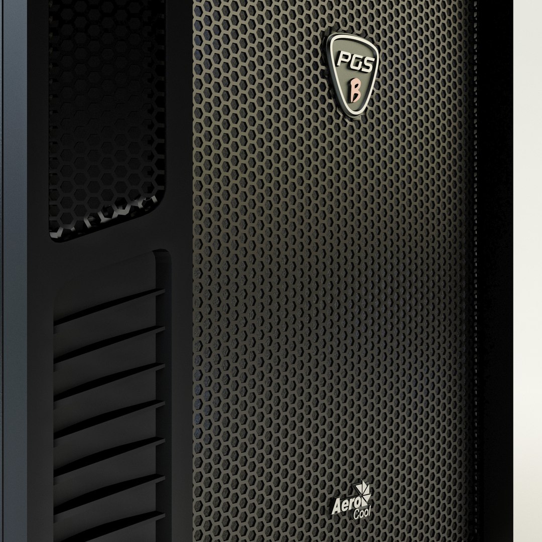 3d Pc Case Aerocool Xpredator Model