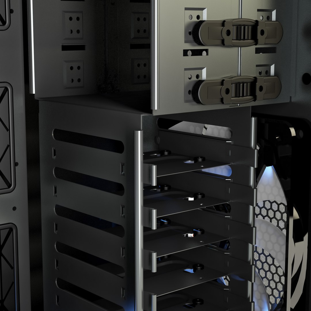 3d Pc Case Aerocool Xpredator Model