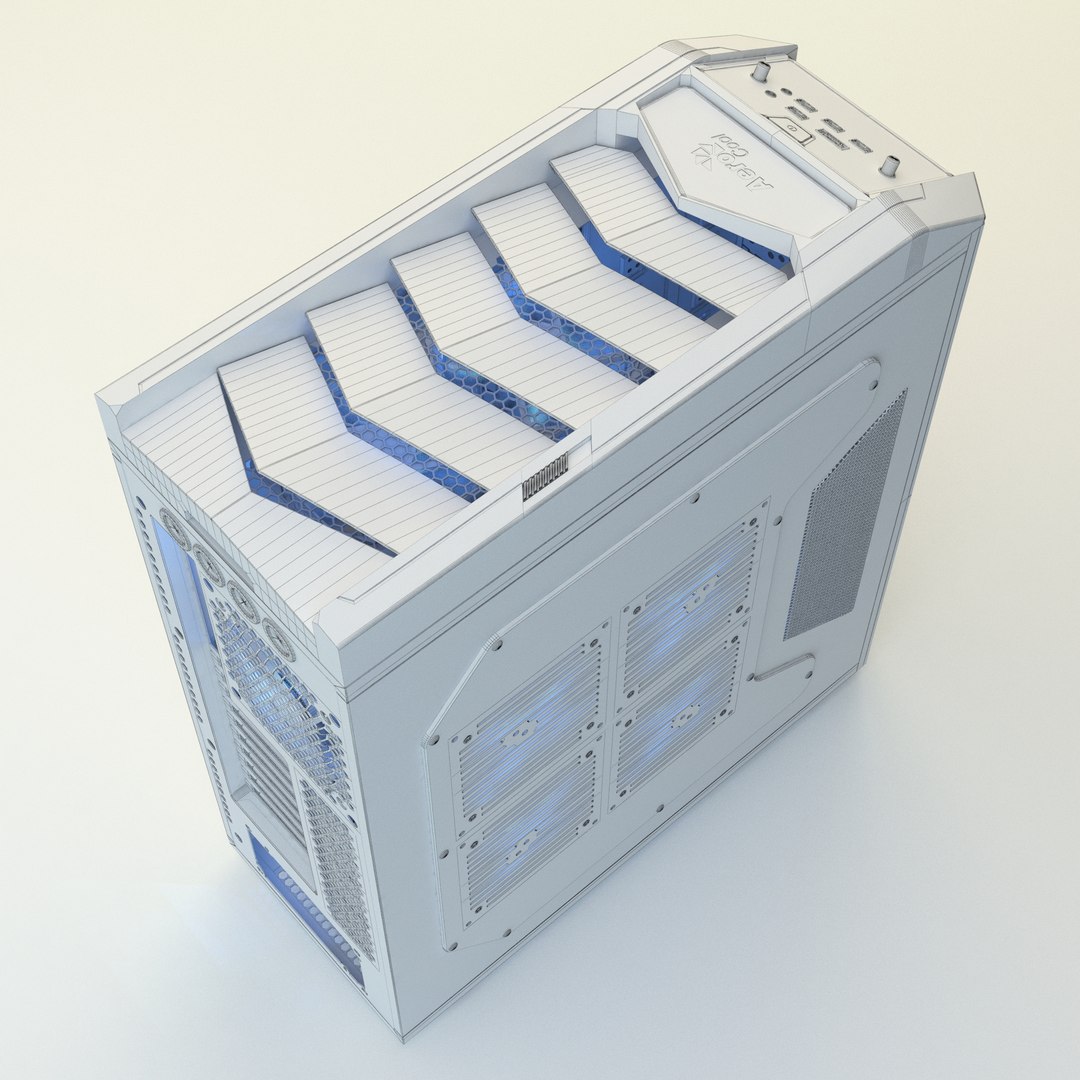 3d Pc Case Aerocool Xpredator Model