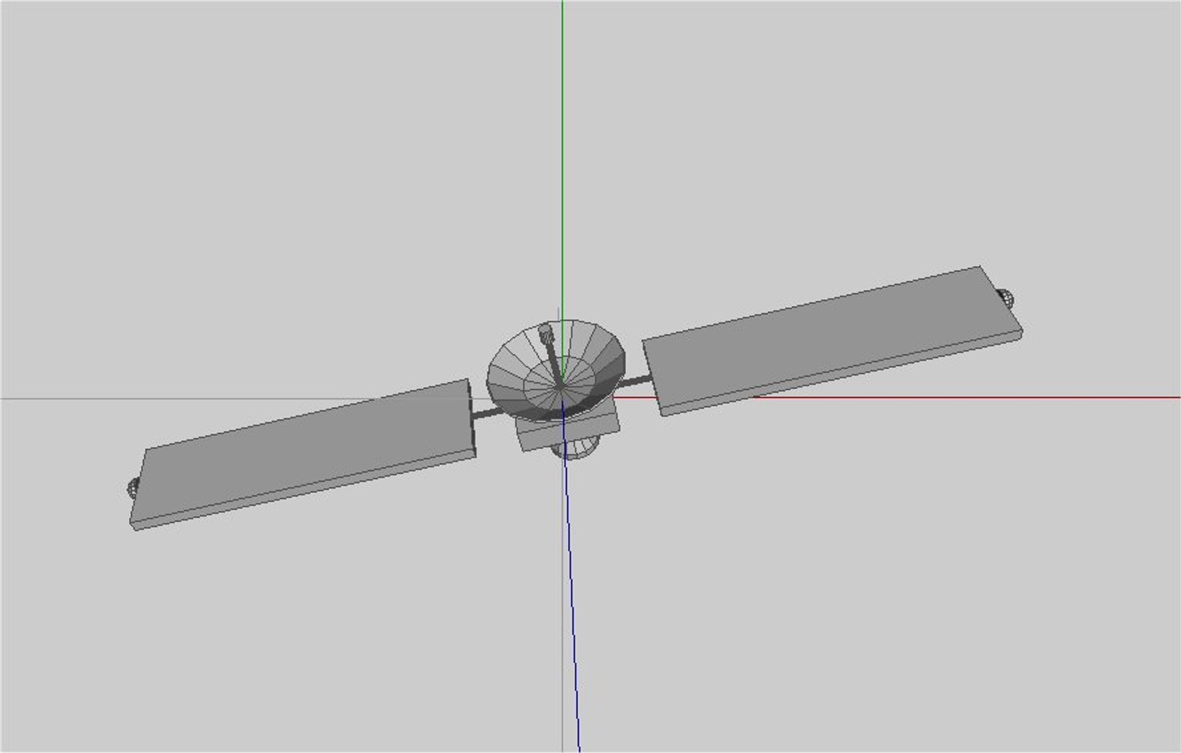 Free Satellite 3d Model