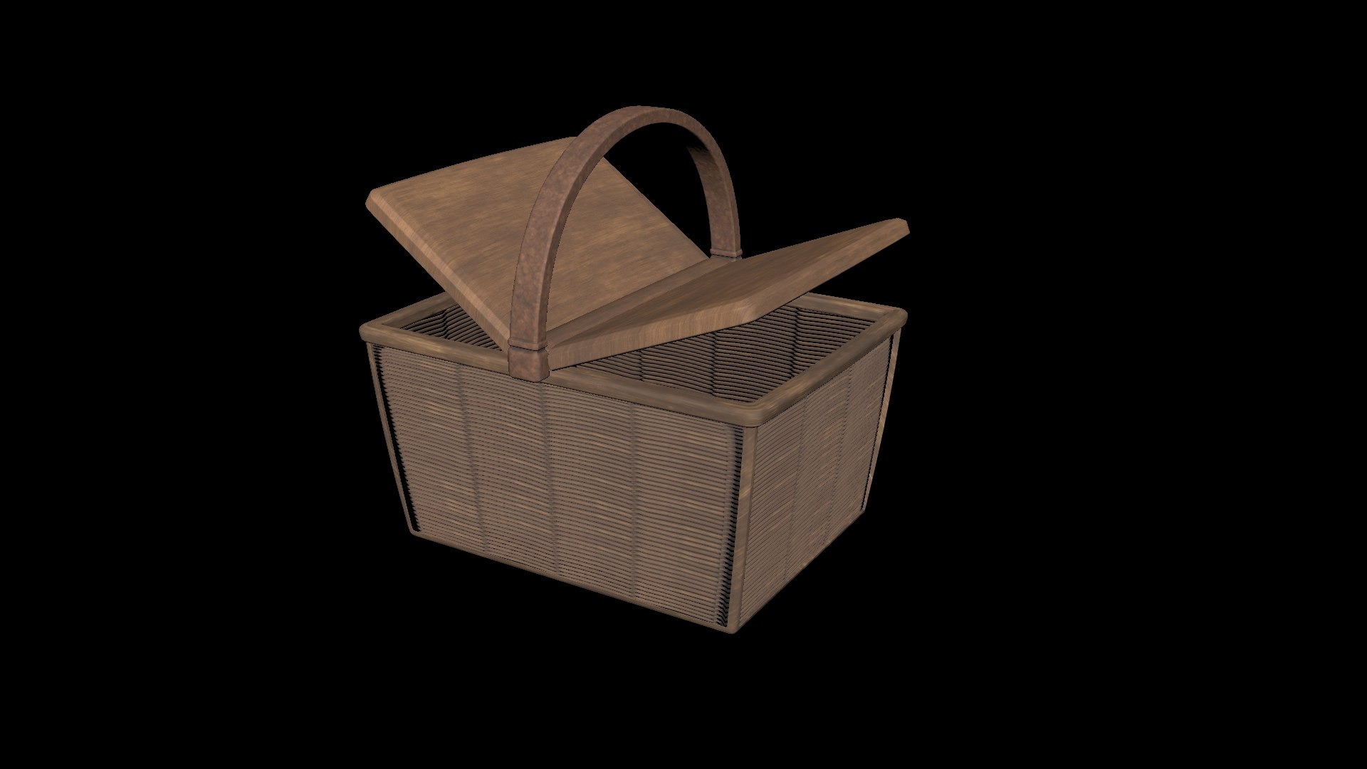 3D Asset Basket 3d Rig Model For Maya - TurboSquid 2199095