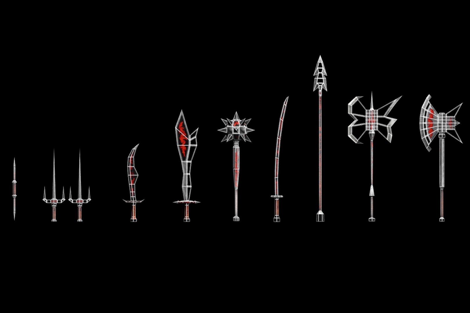 melee 3d model