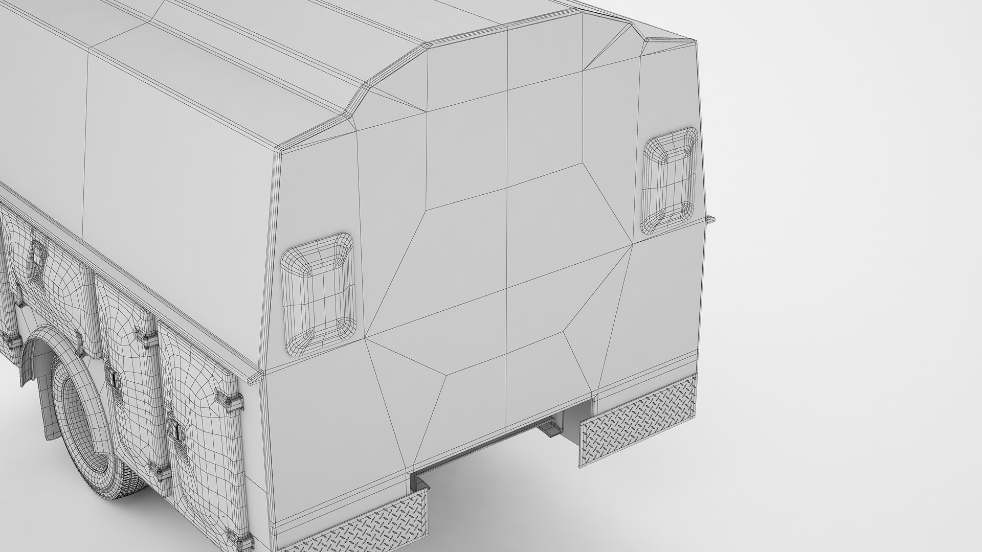 Service Truck Cabin 04 3D Model - TurboSquid 1764082