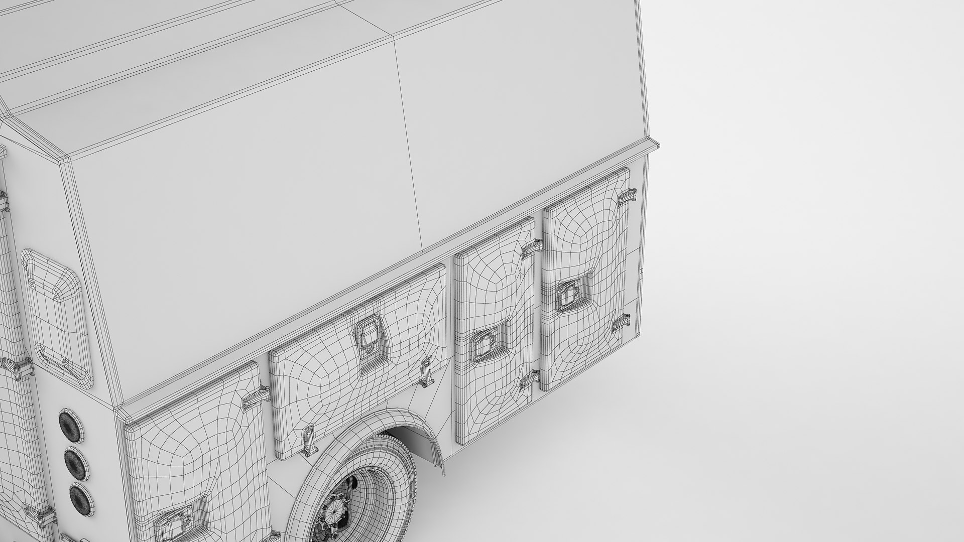 Service Truck Cabin 04 3D Model - TurboSquid 1764082
