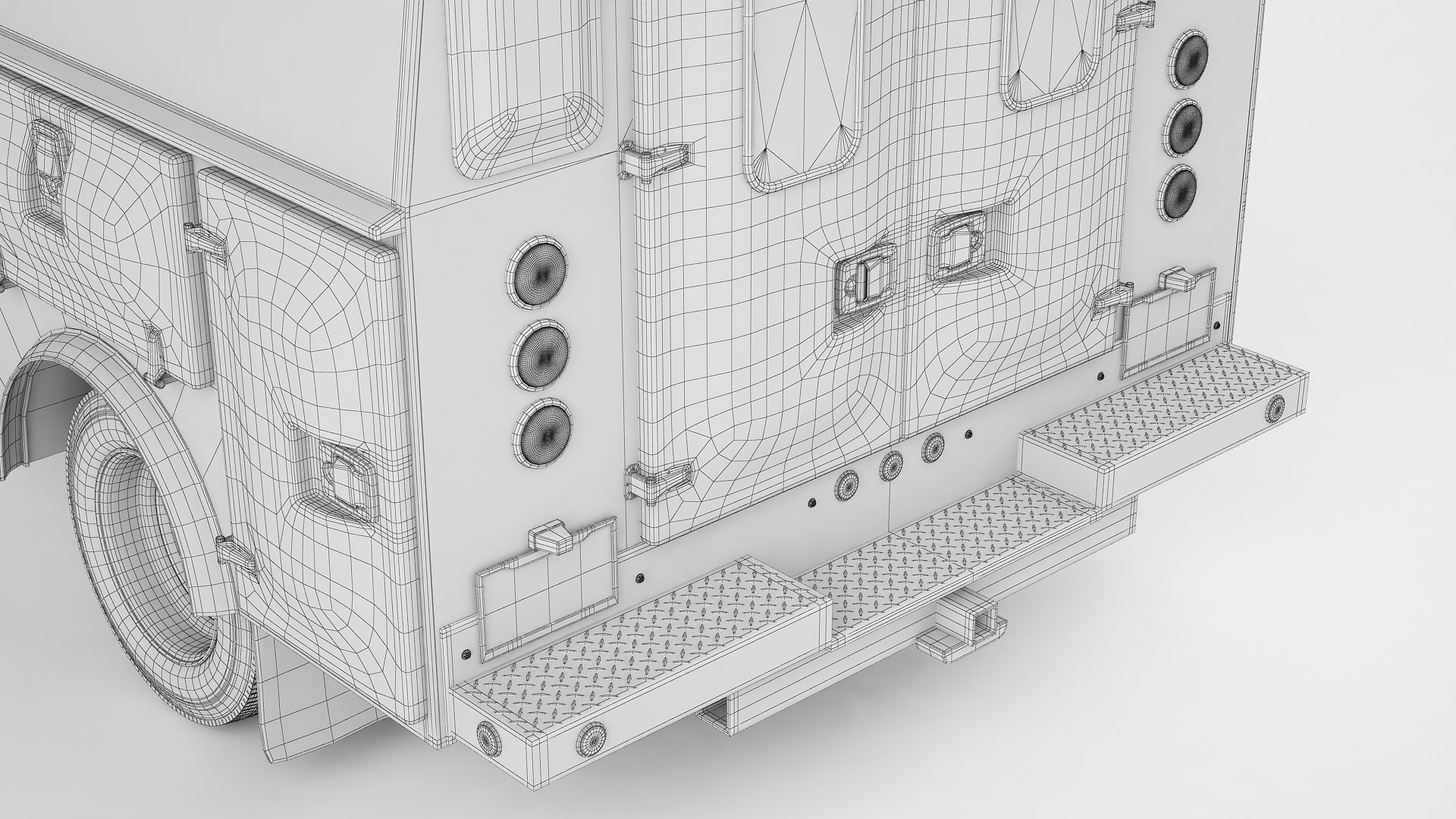 Service Truck Cabin 04 3D Model - TurboSquid 1764082