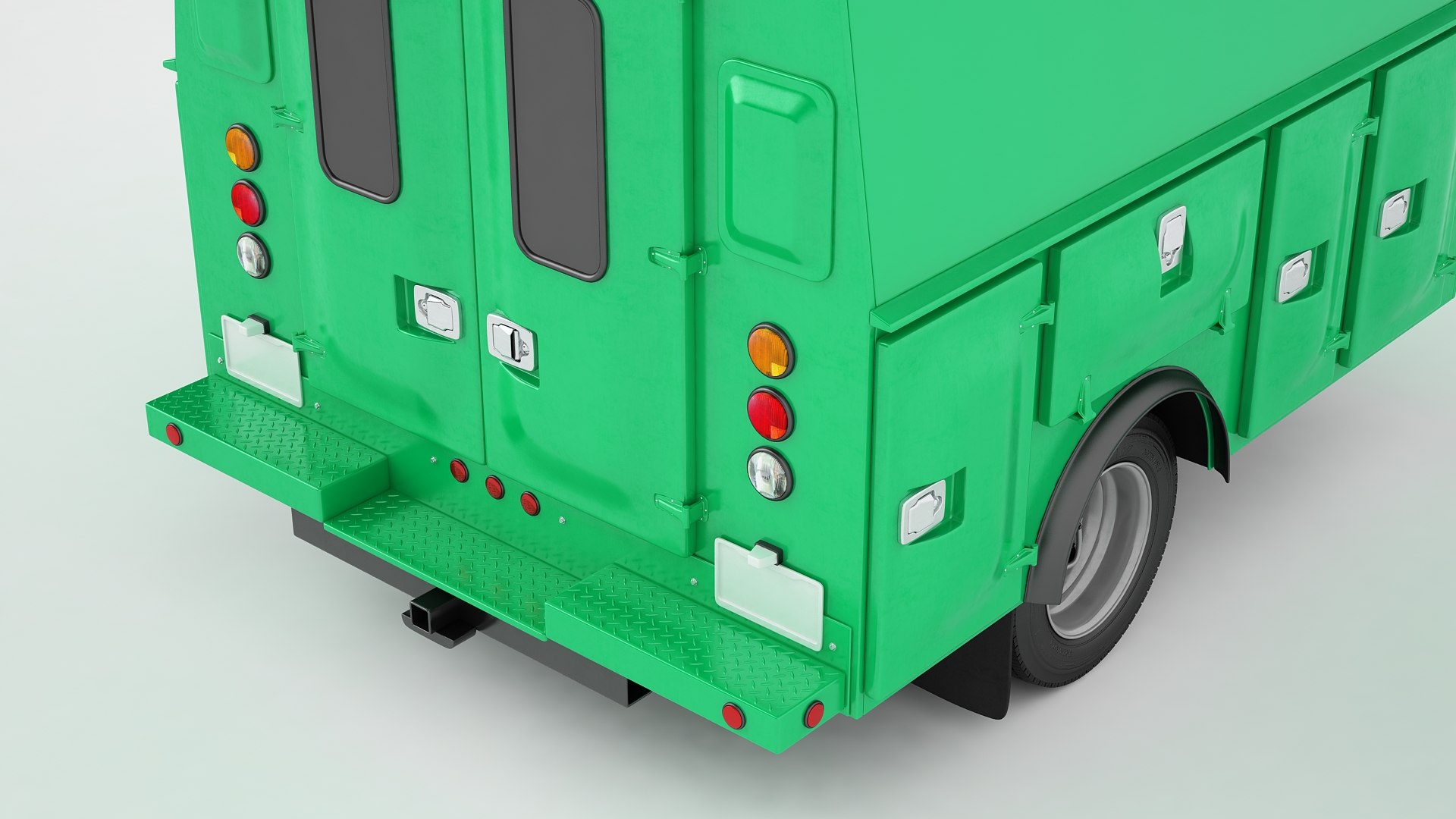 Service Truck Cabin 04 3D Model - TurboSquid 1764082