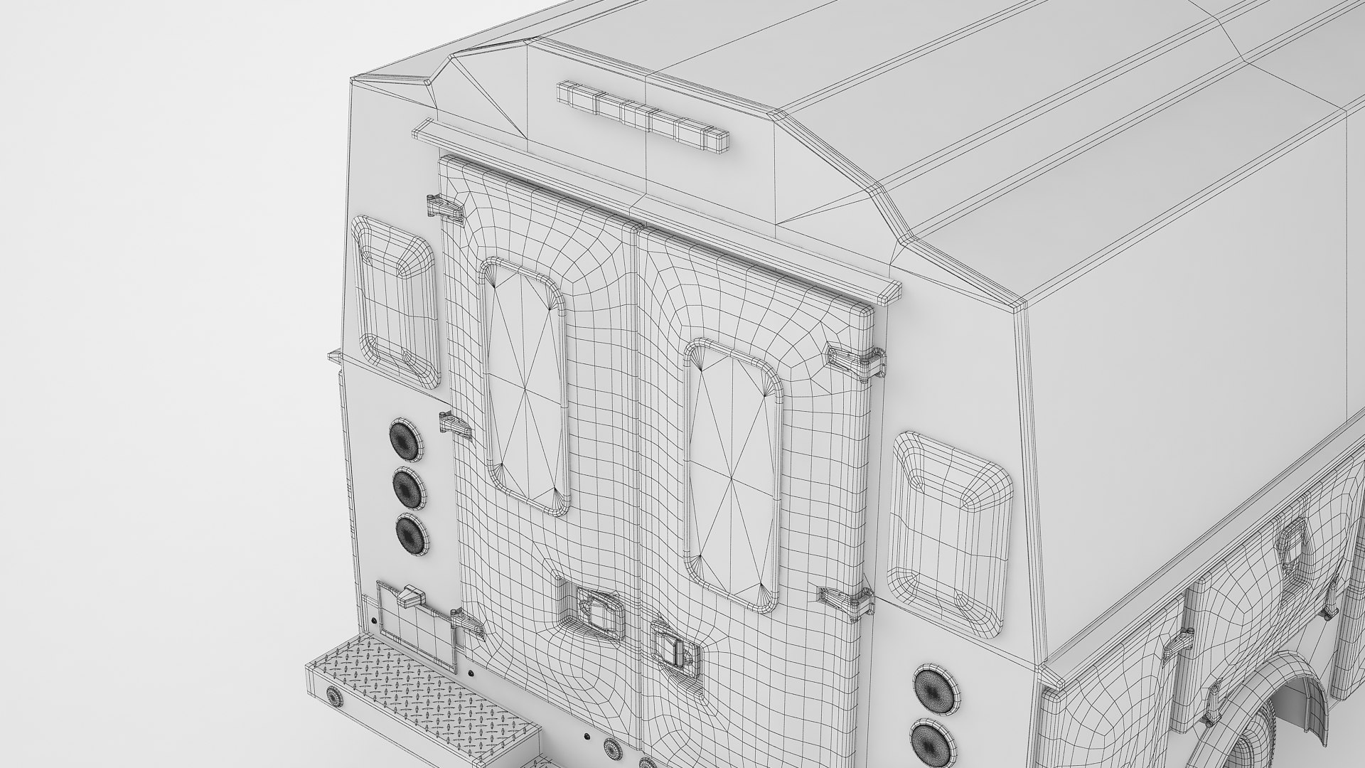 Service Truck Cabin 04 3D Model - TurboSquid 1764082