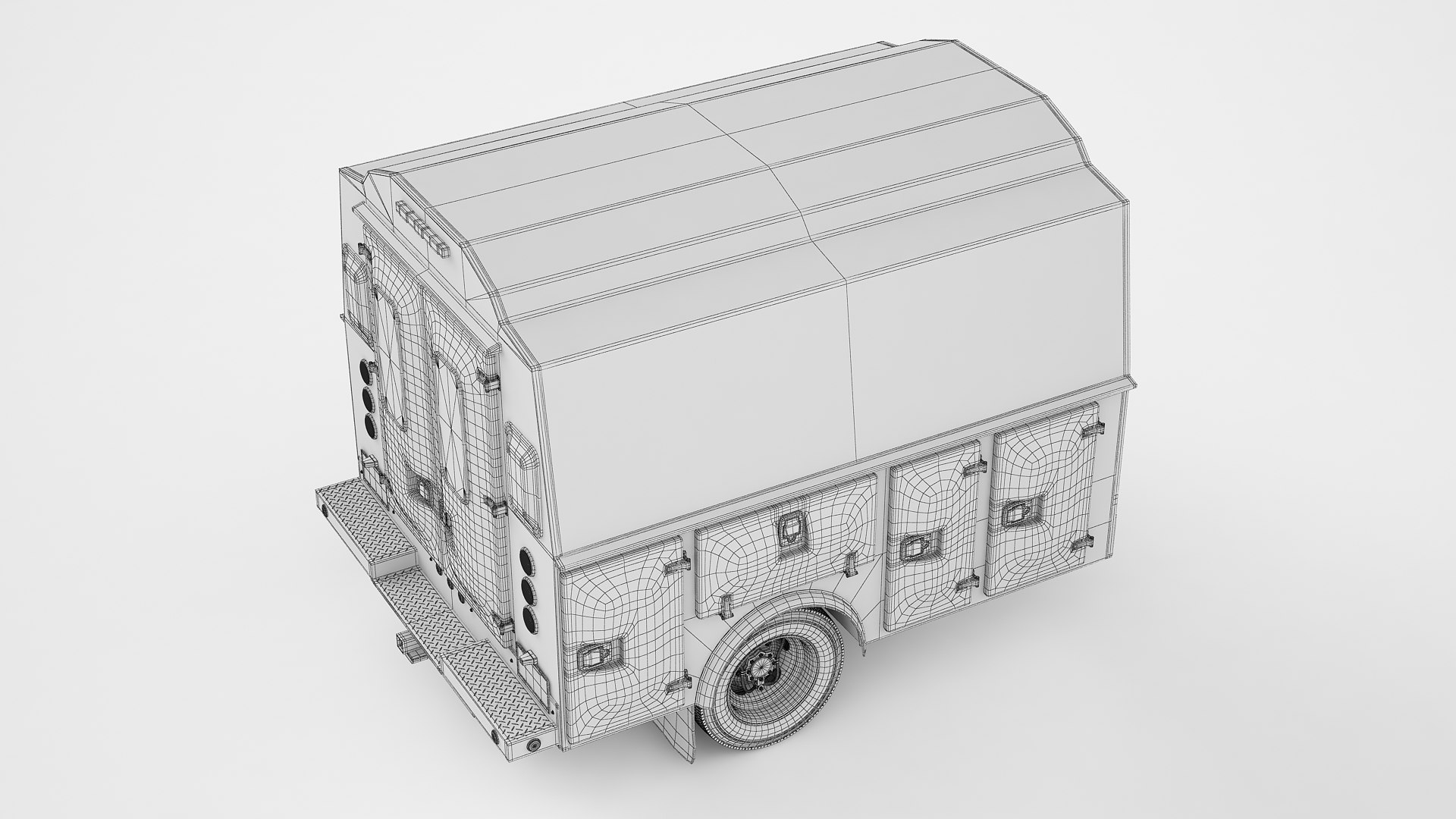 Service Truck Cabin 04 3D Model - TurboSquid 1764082