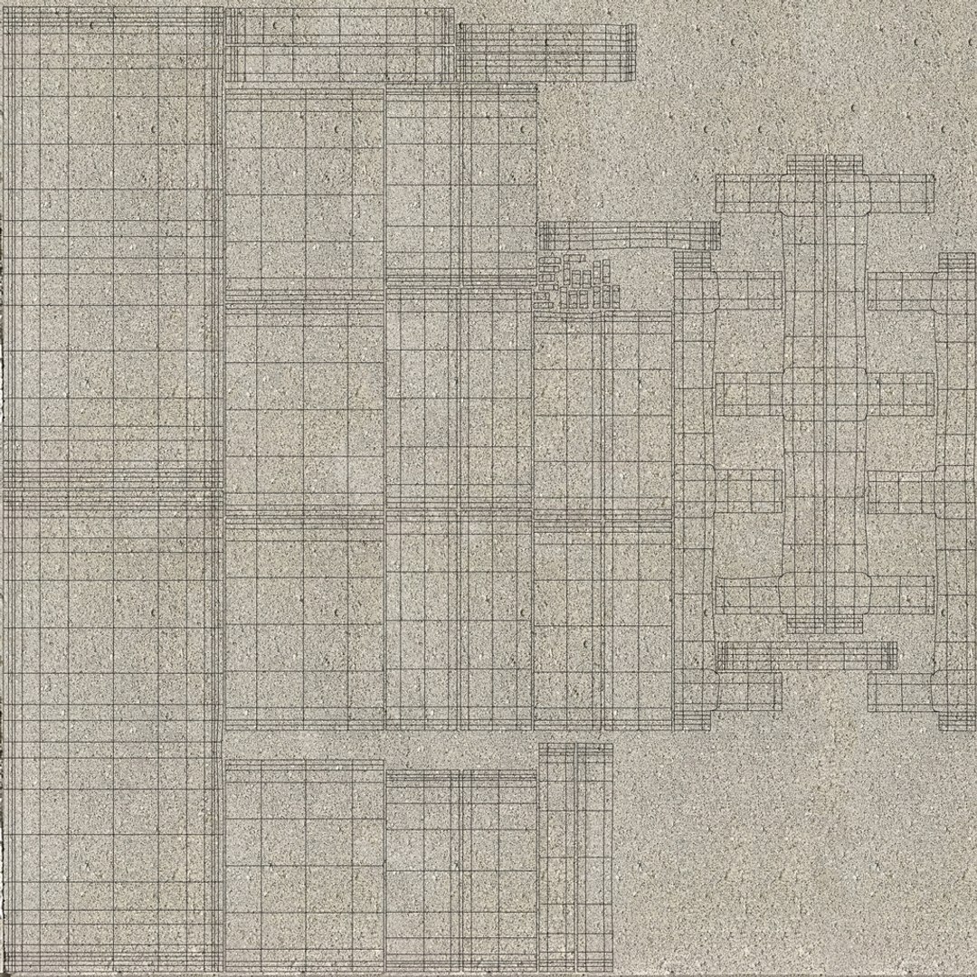 Cinder Block 3d Model